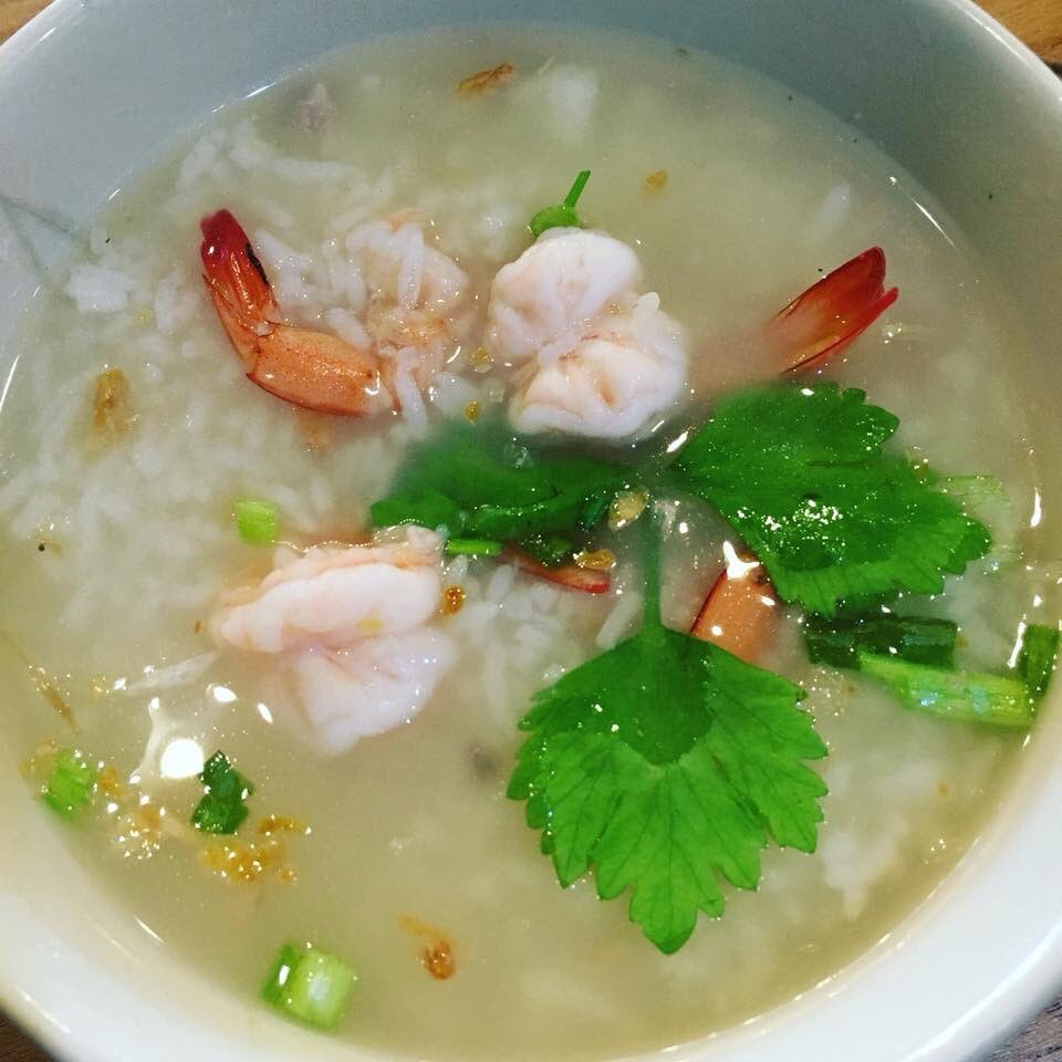 Khao Tom Thai Rice Soup Teriyaki Thai Etc